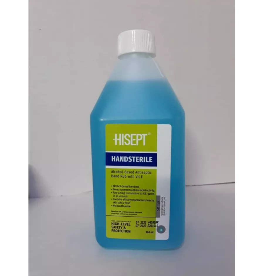بررسی و خرید محلول ضدعفونی کننده دست HISEPT | طب تولید