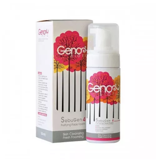 بررسی و خرید فوم شست و شوی صورت ژنوبایوتیک Geno Biotic حجم 150 میلی لیتر